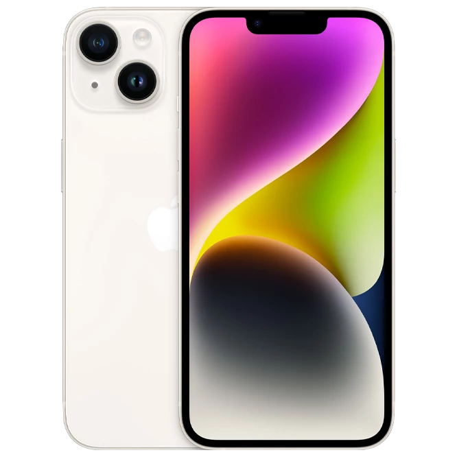 Apple iPhone 14 128GB SS Starlight RA восстановленный приобрести в Молдове